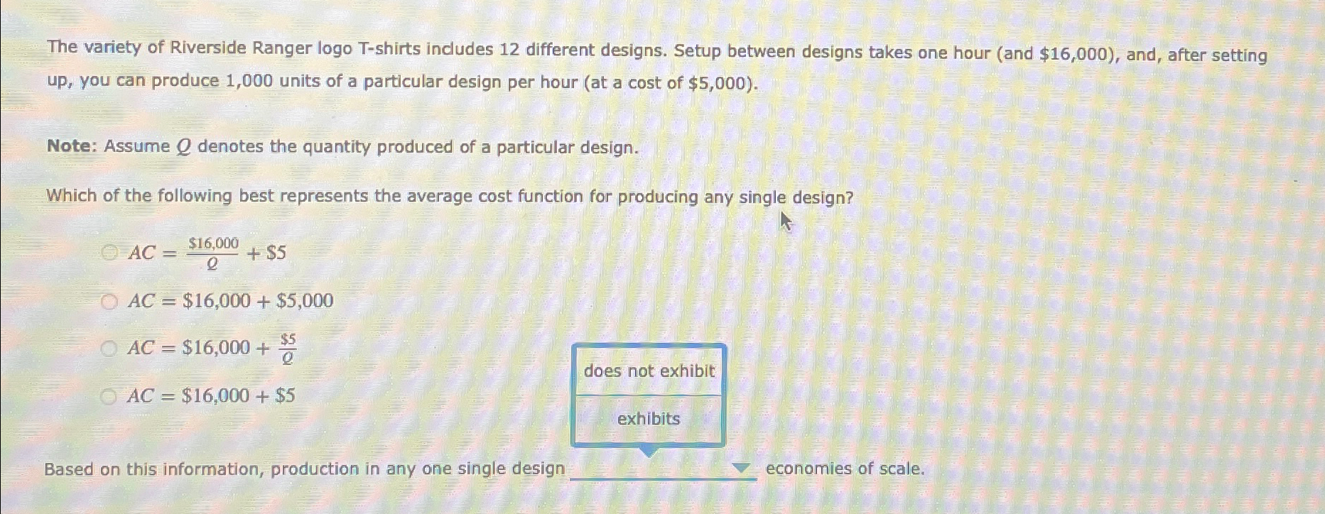 Solved The variety of Riverside Ranger logo T-shirts | Chegg.com