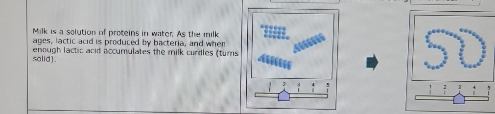 Milk is a solution of proteins in water. As the milk | Chegg.com
