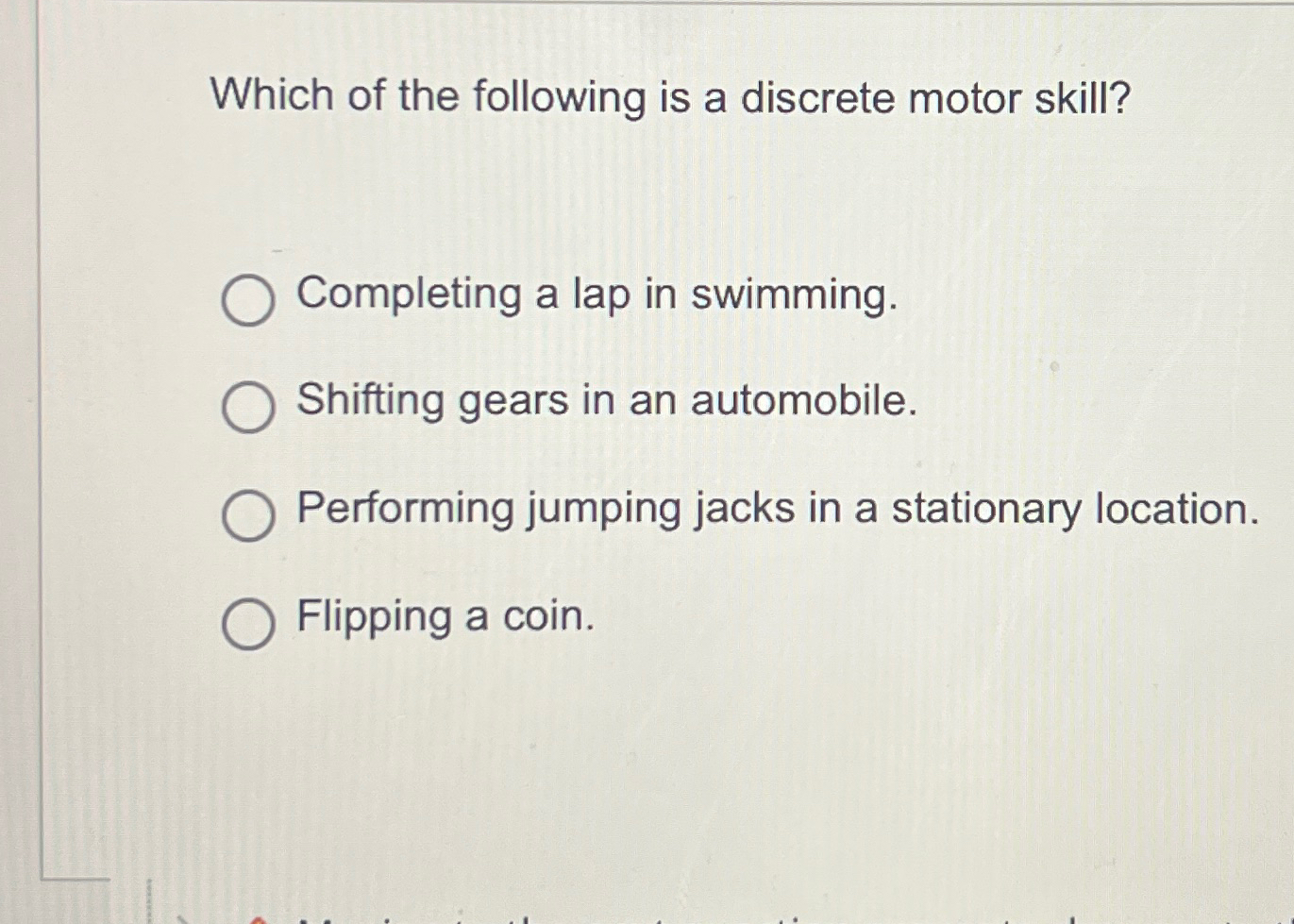 Solved Which of the following is a discrete motor | Chegg.com
