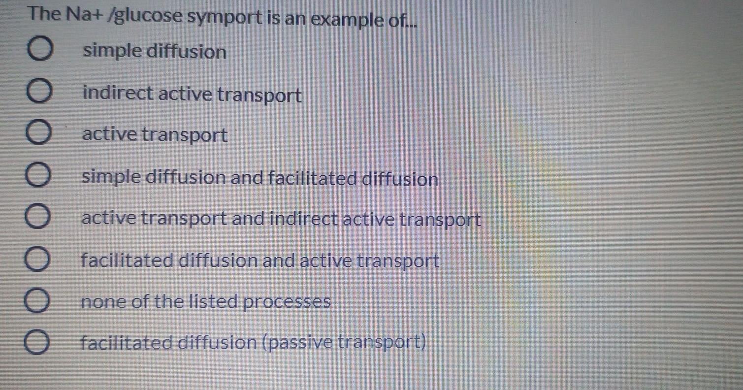 Solved Which of the following processes require direct ATP | Chegg.com