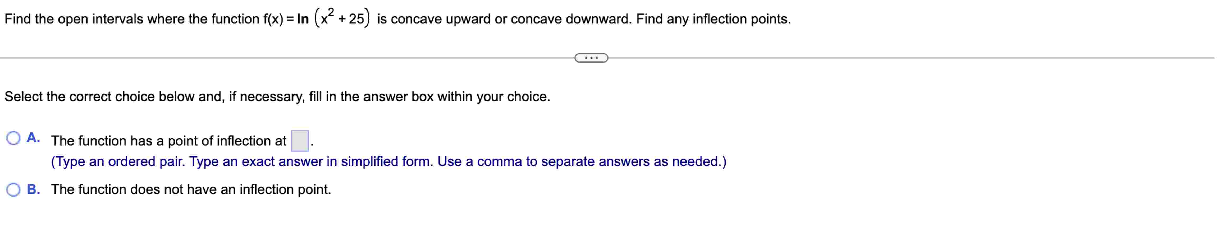 Solved Find the open intervals where the function | Chegg.com