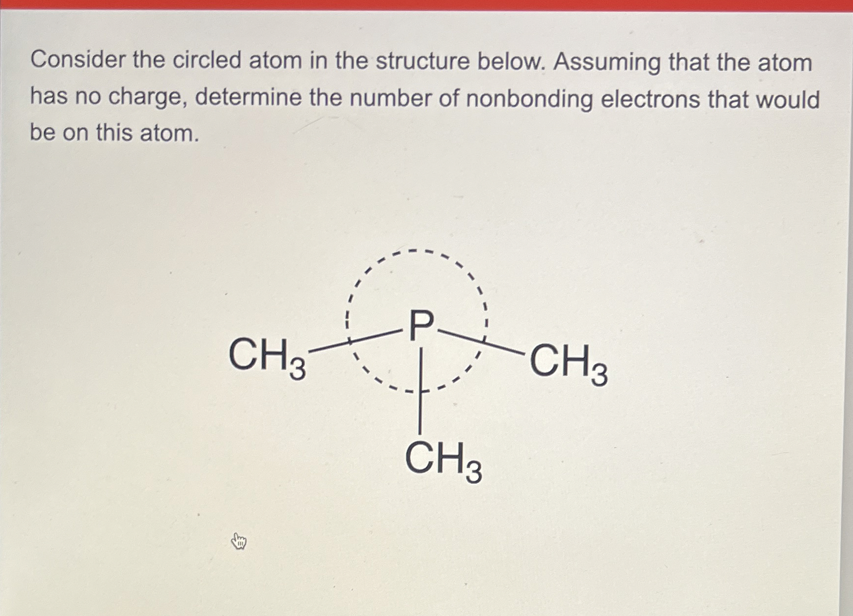 Solved Consider the circled atom in the structure below. | Chegg.com