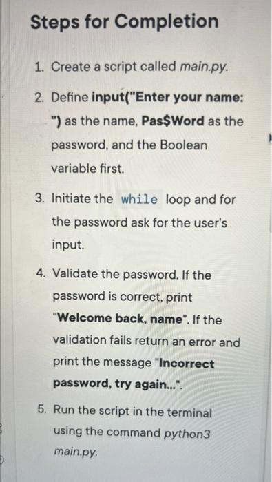 Solved The For Loop And The Range Function The Aim Of This
