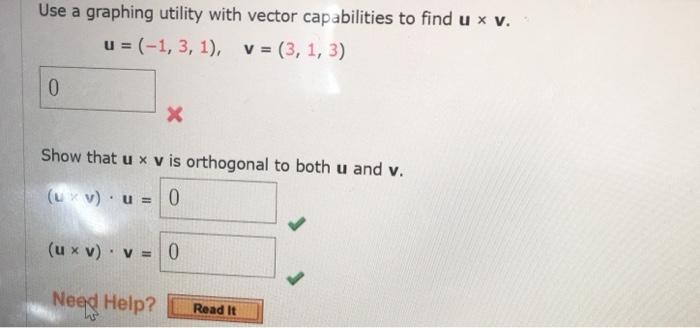 Solved Use a graphing utility with vector capabilities to | Chegg.com