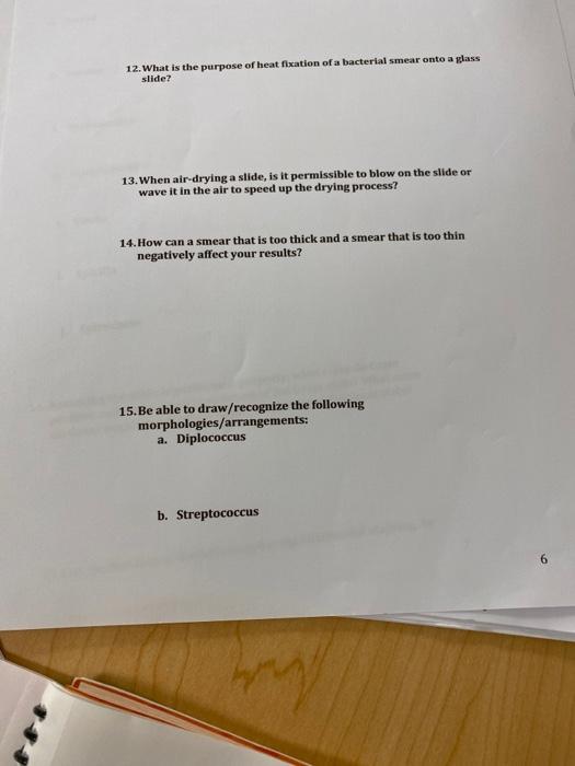 Solved 5. Define the following terms: a. Parfocal b. | Chegg.com