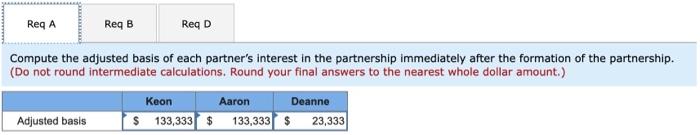Solved Compute the adjusted basis of each partner's | Chegg.com