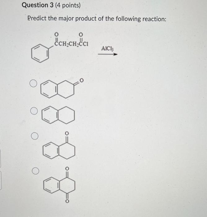 Solved Predict the major product of the following reaction: | Chegg.com