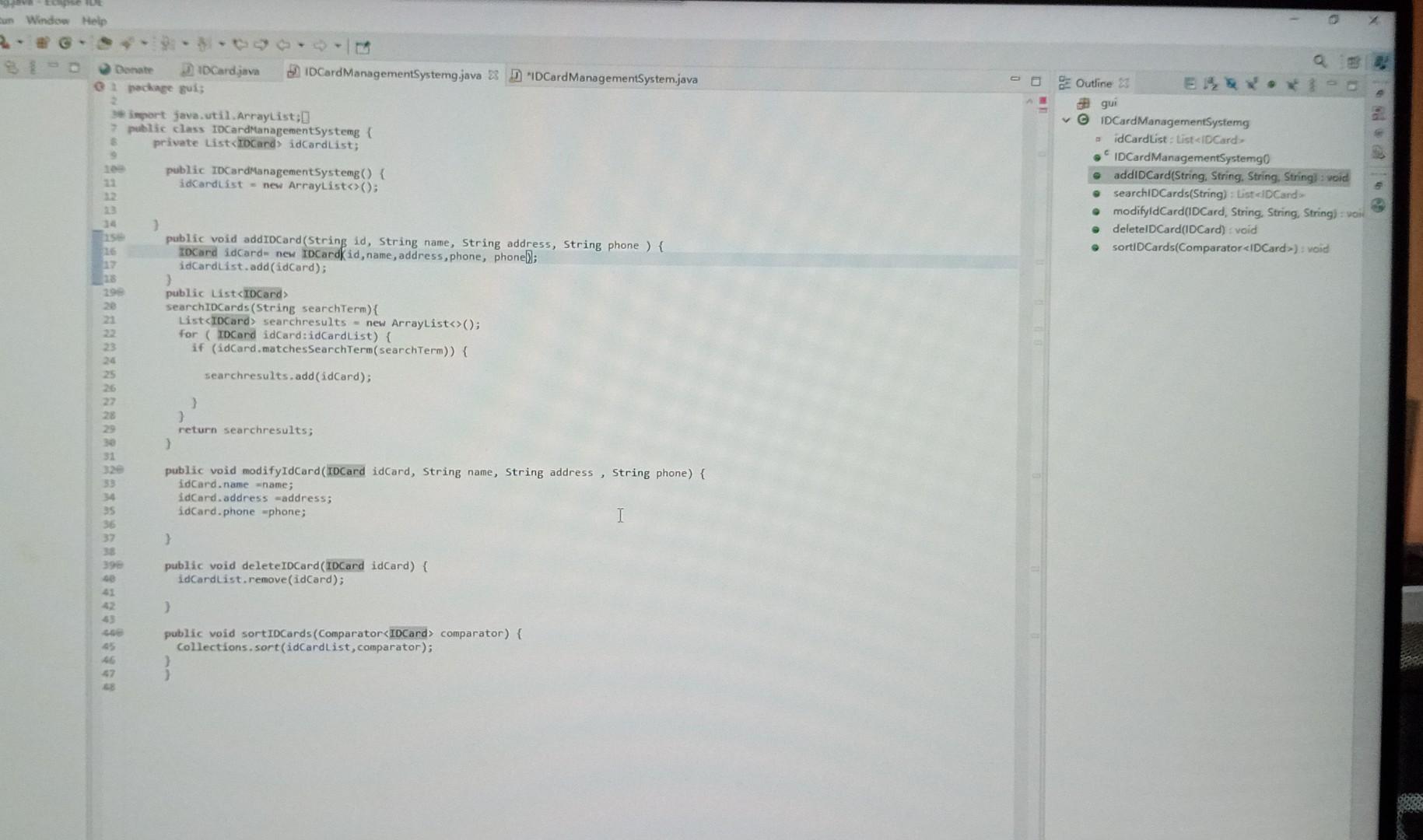 Solved this is the task and this is my code but it | Chegg.com