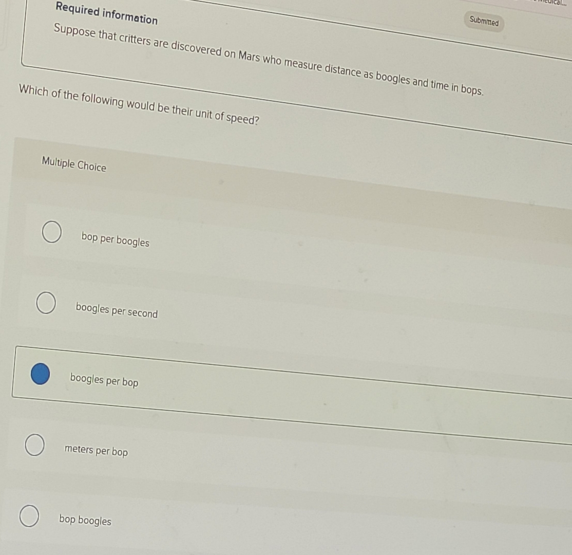 Solved Required informationSubmitredSuppose that critters | Chegg.com
