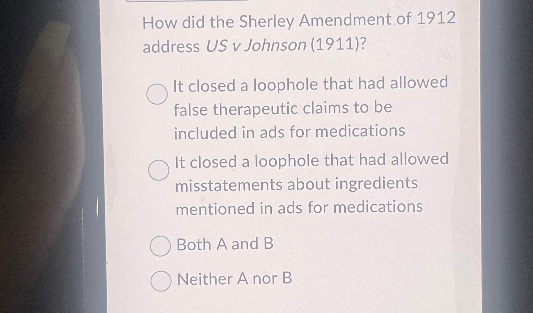 Solved How did the Sherley Amendment of 1912 ﻿address US v | Chegg.com