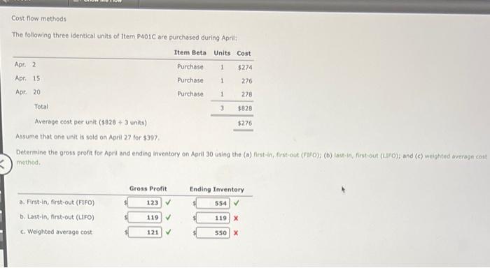 Solved Cost fow methods The following three identical units | Chegg.com