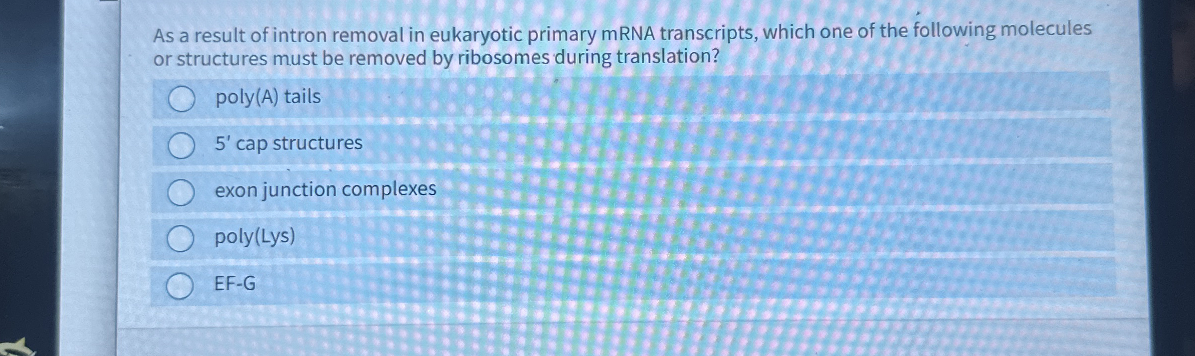 Solved As a result of intron removal in eukaryotic primary | Chegg.com