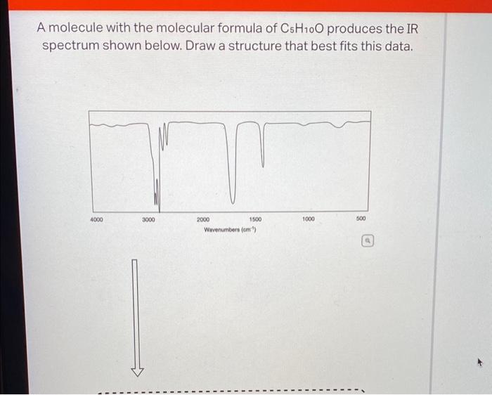Solved A molecule with the molecular formula of C7H6O2 | Chegg.com