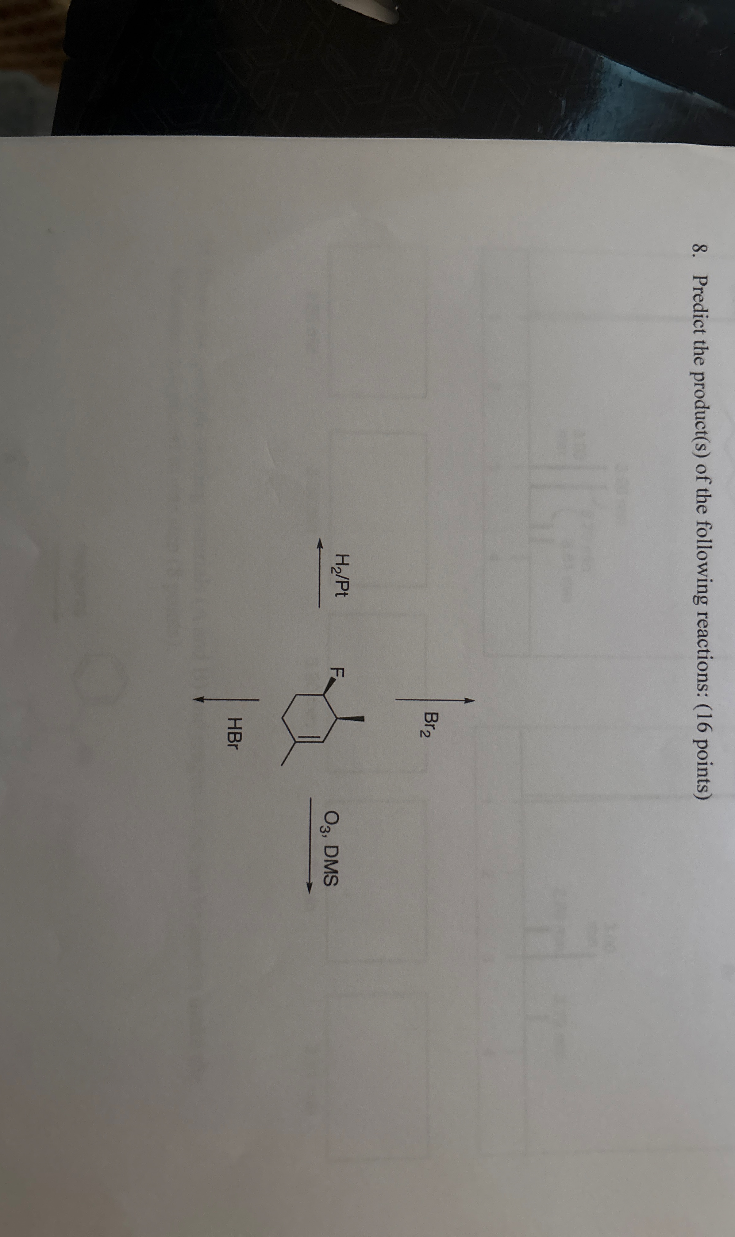 Solved Predict the product(s) ﻿of the following reactions: | Chegg.com