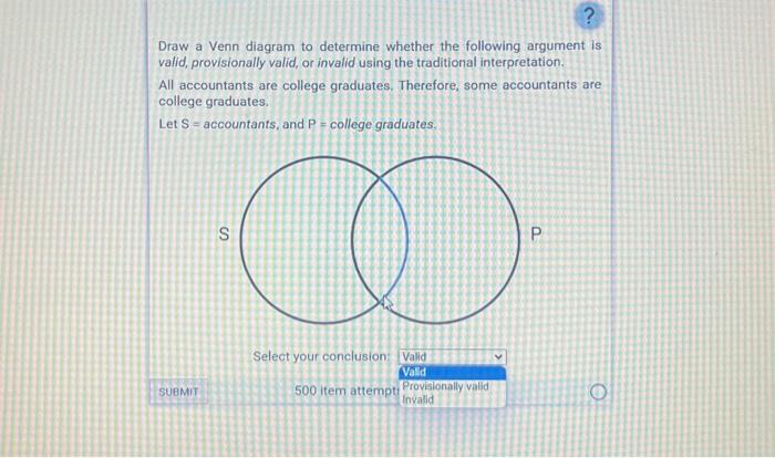 Draw a Venn diagram to determine whether the | Chegg.com