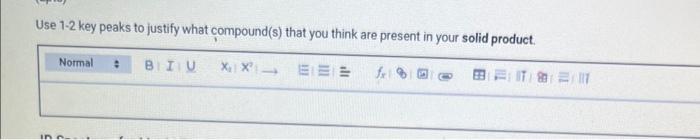 Solved Upload your annotated IR spectrum for the solid | Chegg.com