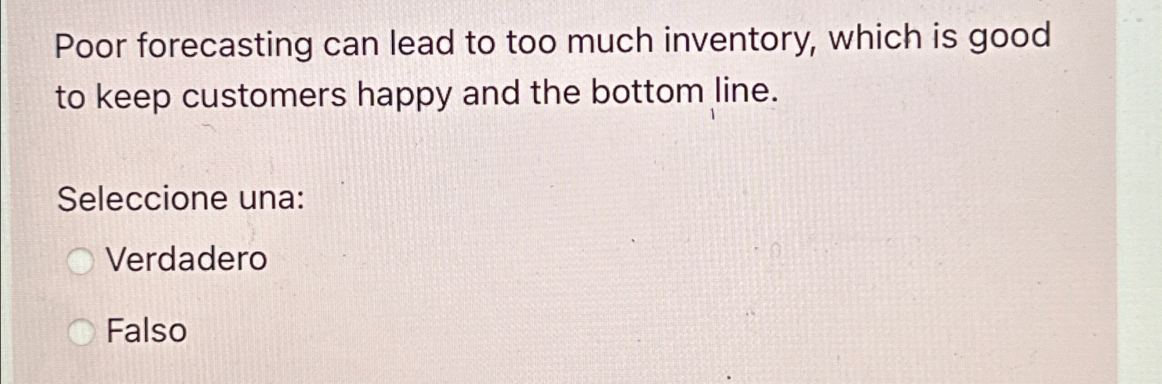 Solved Poor forecasting can lead to too much inventory, | Chegg.com