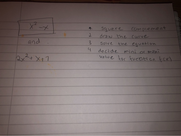Solved and a 2 3 4 square complement draw the curve solve | Chegg.com