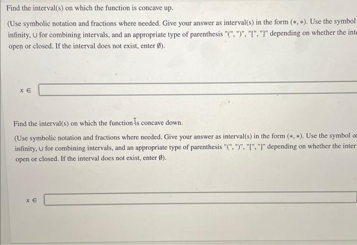 Solved Find the transition points. y = 10x³ + 240x² (Use | Chegg.com