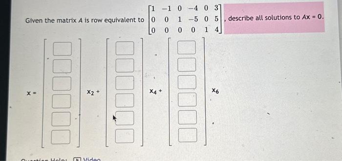 linear algebraplease please make sure to answer it | Chegg.com