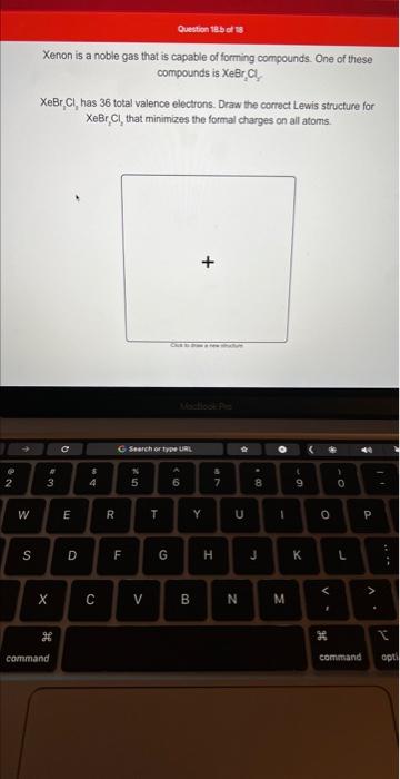 Solved Xenon is a noble gas that is capable of forming | Chegg.com