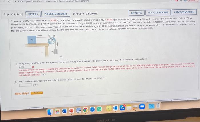 Solved webassign.net/web/StudentAssignment.Response | Chegg.com