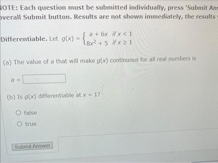 Solved 10TE: Each question must be submitted individually, | Chegg.com