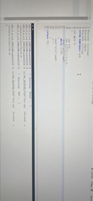Solved LLLPP Seved Files Tem I Binclude ostream 2 tinclude | Chegg.com