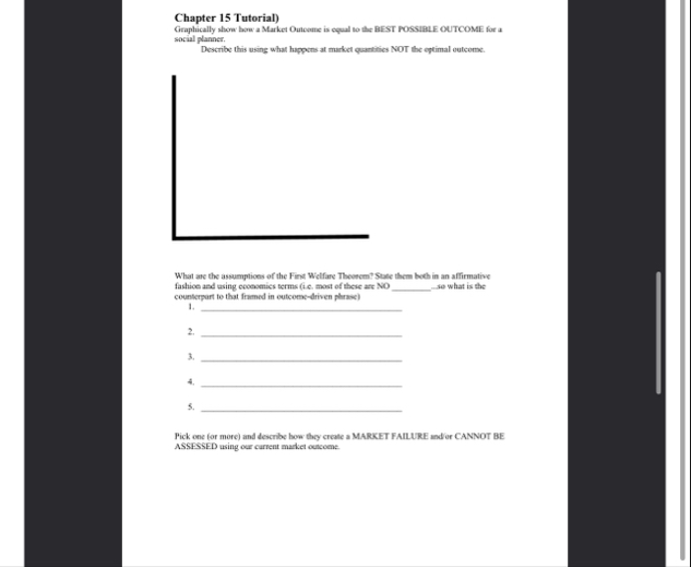 Solved Chapter 15 ﻿Tutorial)Graphically show how a Market | Chegg.com