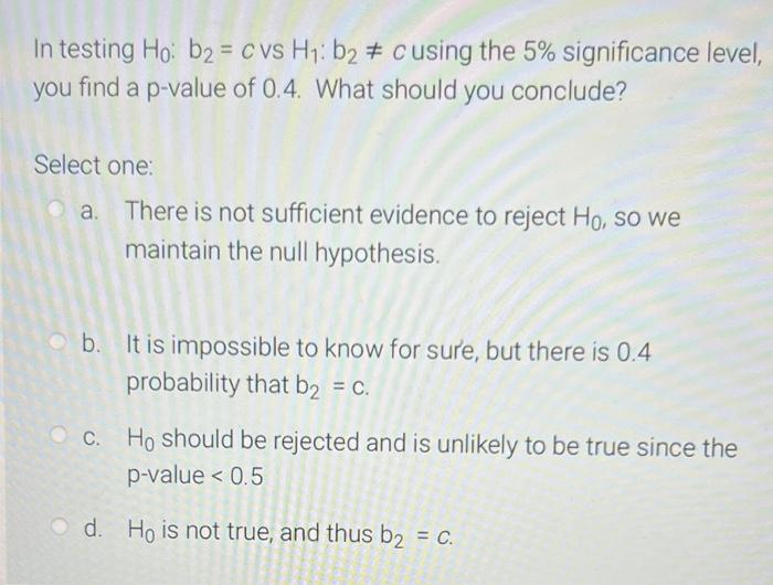 Solved Dependent Variable: RMQG Method: Least Squares Date: | Chegg.com