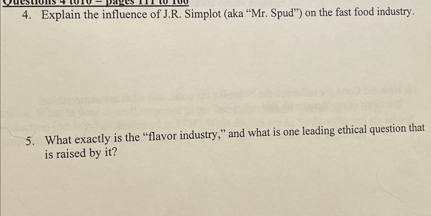 Solved Explain the influence of J.R. ﻿Simplot (aka "Mr. | Chegg.com