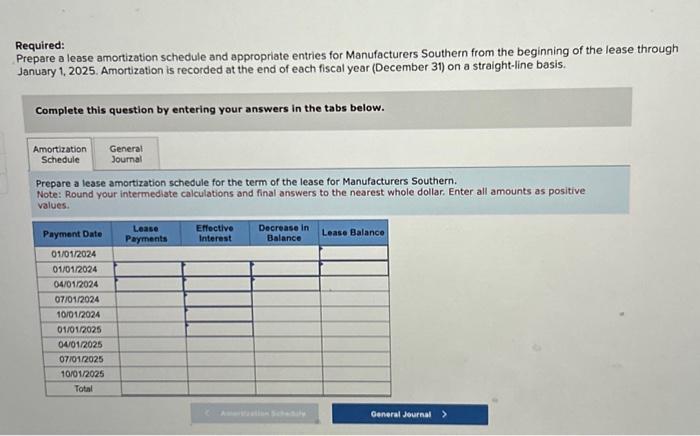 Solved Exercise 15-6 (Algo) Finance lease; lessee [LO15-2] | Chegg.com