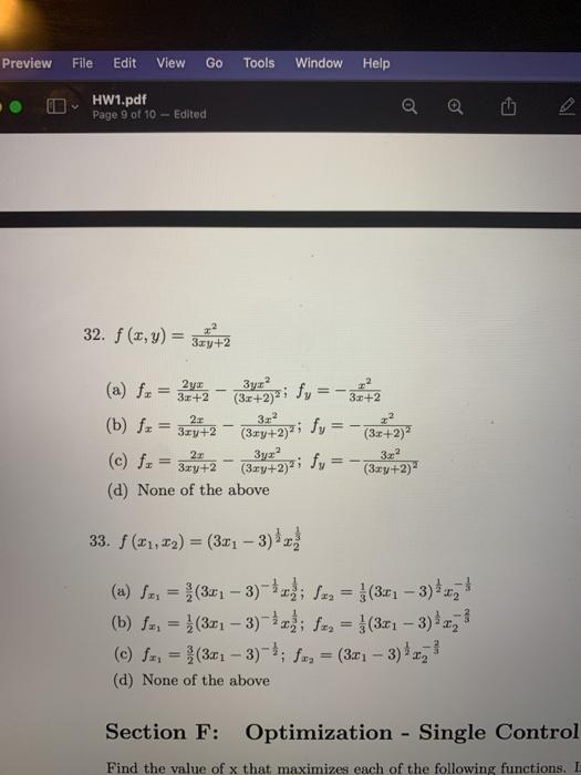 Solved Preview File Edit View Go Tools Window Help HW1.pdf | Chegg.com