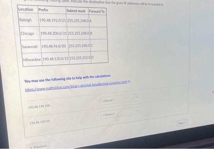 Solved Suppose that a large number of consecutive IP | Chegg.com