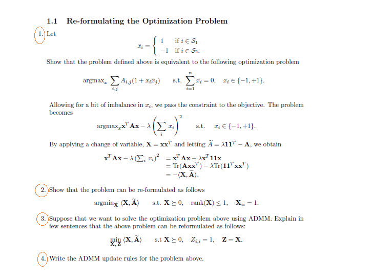 Solved 1 Hidden Partition Problem Suppose we are given a set | Chegg.com