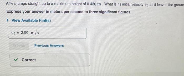 Solved In this problem, you will apply kinematic equations | Chegg.com