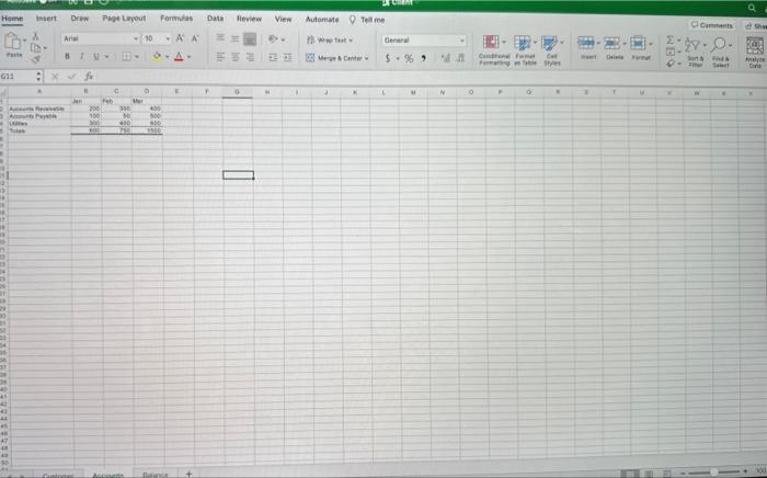 Solved Use the Client spreadsheet to perform the following | Chegg.com