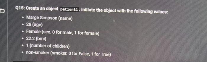 Solved Please provide a screenshot of the python console to | Chegg.com