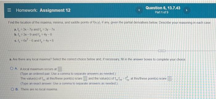 Solved and what can be the other 8 parts and their answer? | Chegg.com
