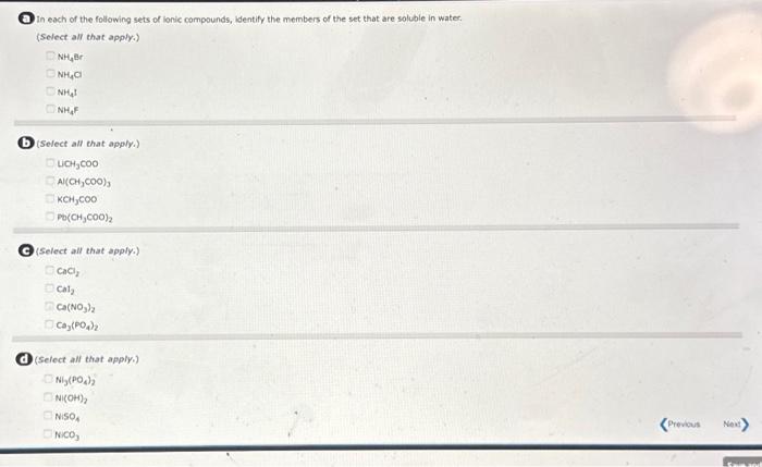 Solved D in each of the following sets of ionic compounds, | Chegg.com