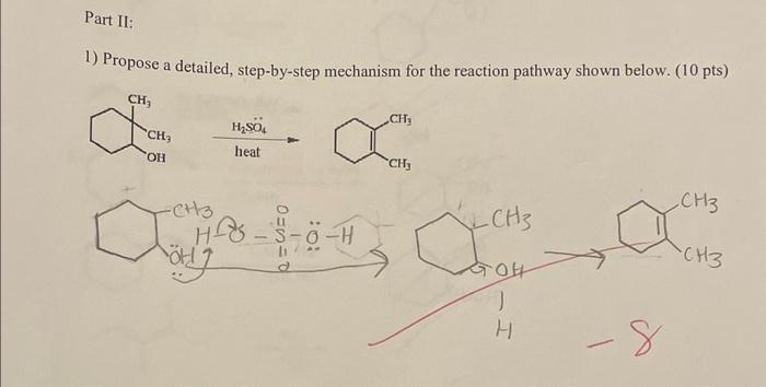 Solved 1) Propose a detailed, step-by-step mechanism for the | Chegg.com