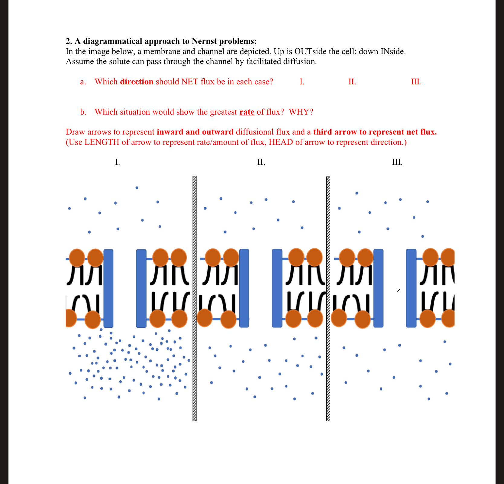 Solved A diagrammatical approach to Nernst problems:In the | Chegg.com