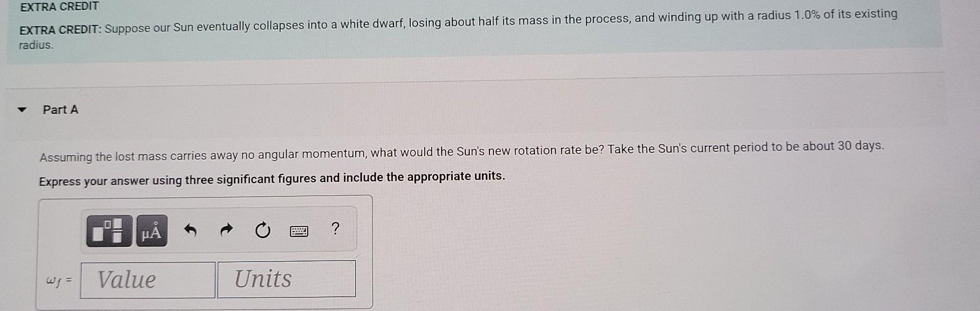 Solved EXTRA CREDIT EXTRA CREDIT: Suppose our Sun eventually | Chegg.com Solved EXTRA CREDIT EXTRA CREDIT: Suppose our Sun eventually | Chegg.com