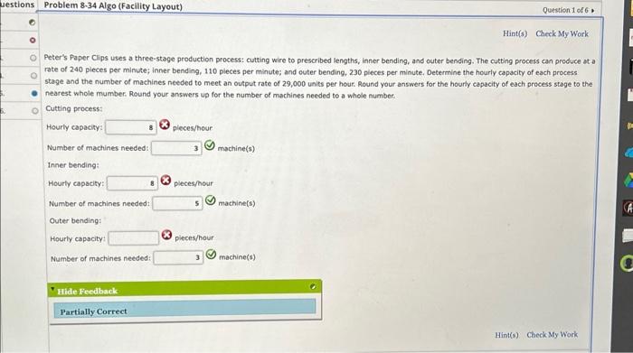 Solved Peter's Paper Clips uses a three-stage production | Chegg.com