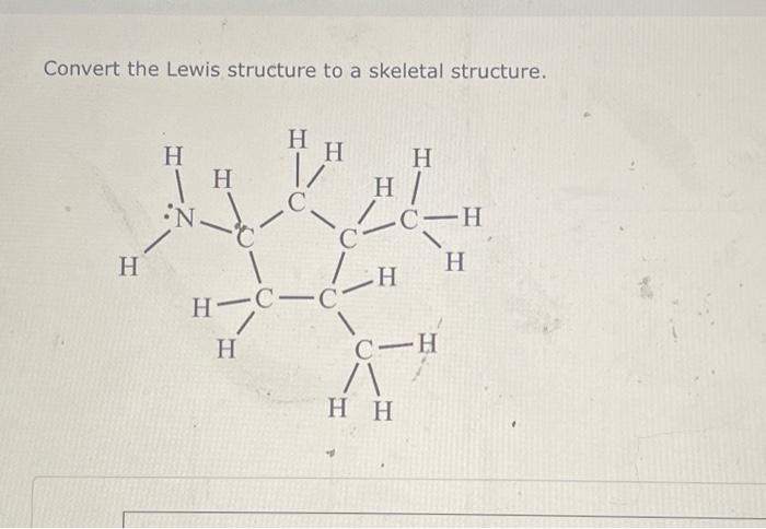 Solved Convert the skeletal structure to a complete Lewis | Chegg.com