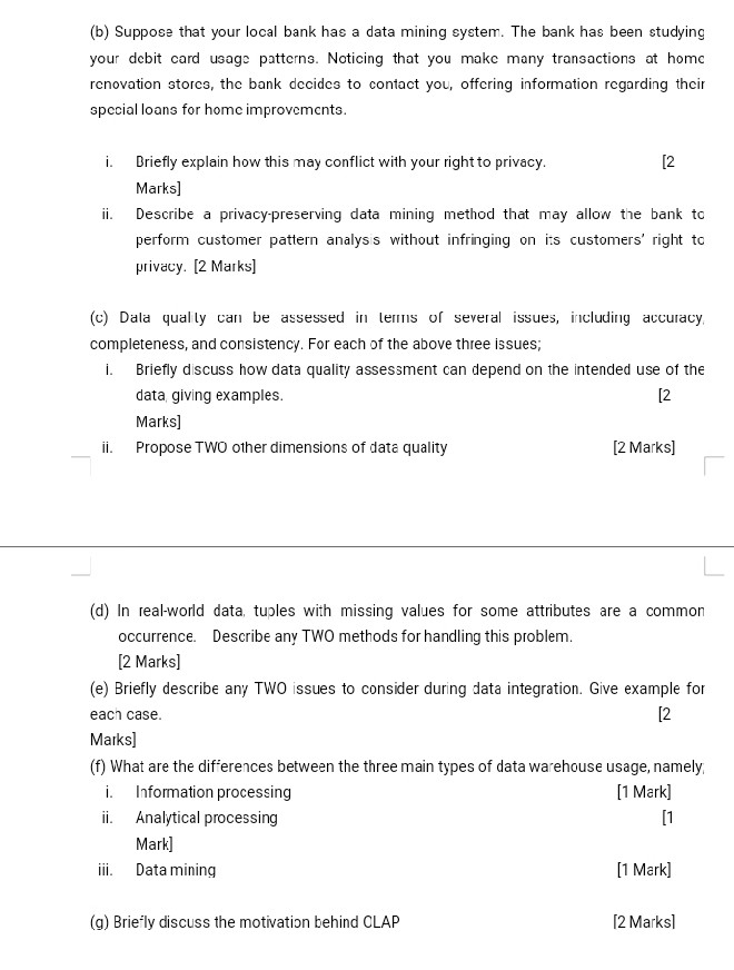 Solved 84 a) Study the "dataframe" below and answer the | Chegg.com