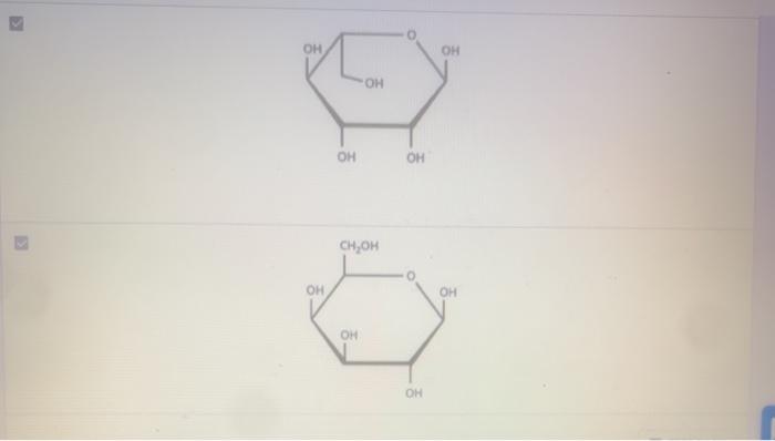 Solved Identify the anomers of L-mannose from the given | Chegg.com