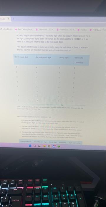 Solved Now consider the binary number 0.0010011101 Assuming | Chegg.com