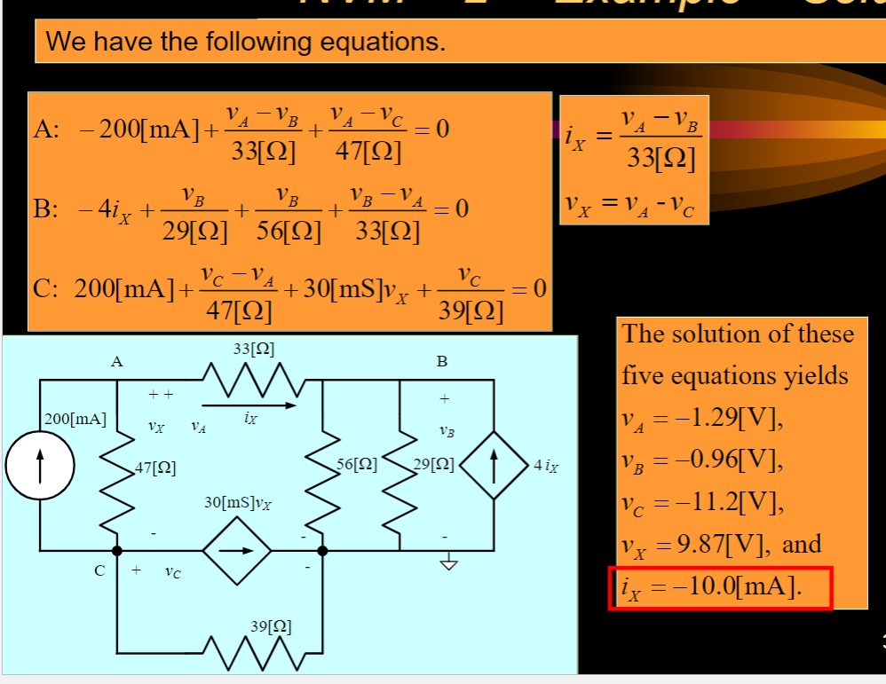 Solved Help in the steps of the system of Eq | Chegg.com