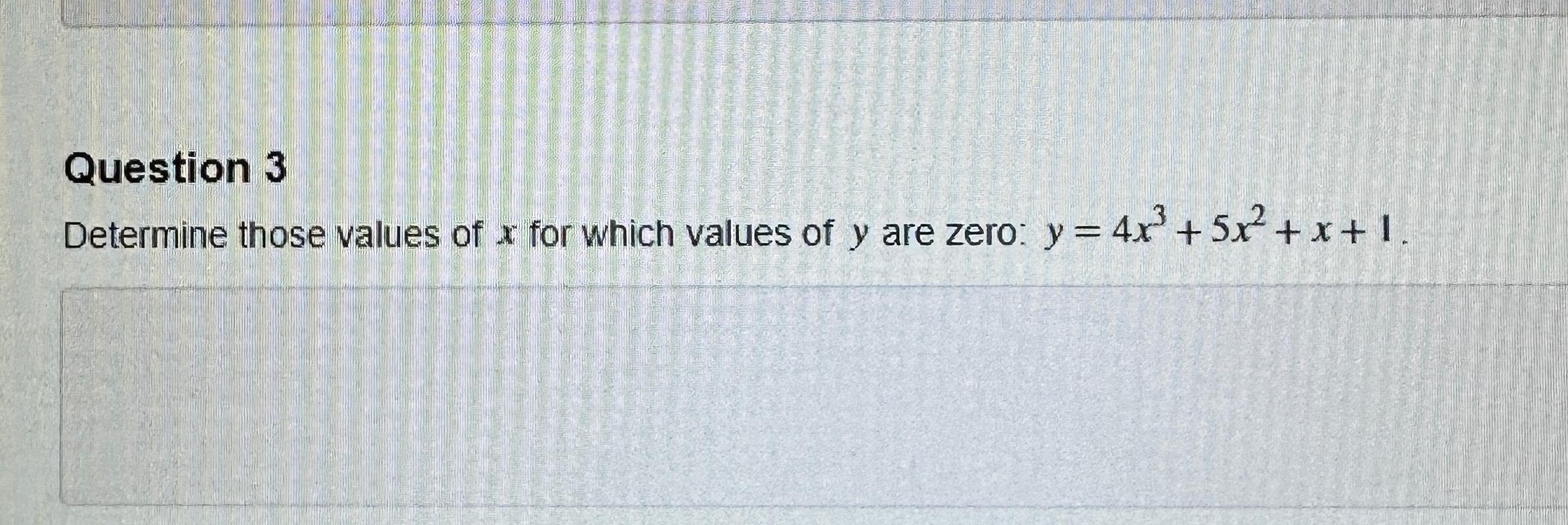 Solved Question 3Determine those values of x ﻿for which | Chegg.com